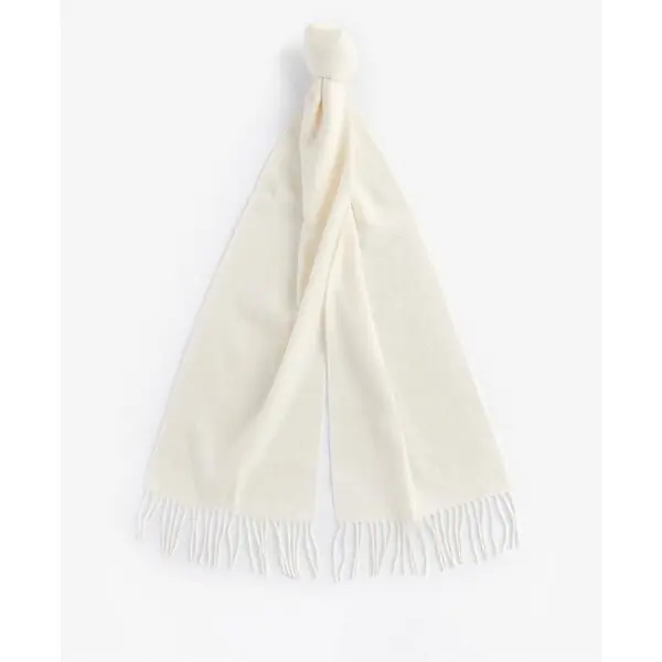 Barbour Woven Fringed Scarf