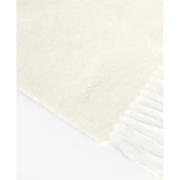 Barbour Woven Fringed Scarf