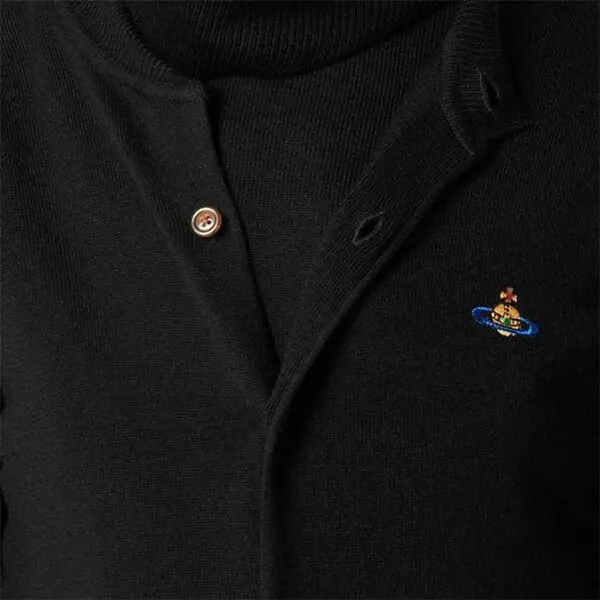 VIVIENNE WESTWOOD Logo Embroidered Cardigan