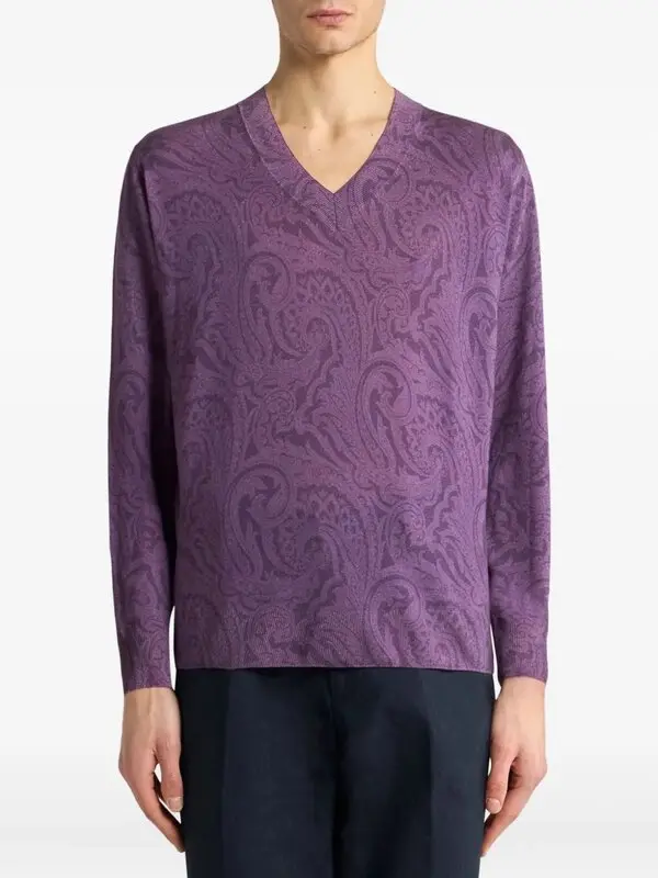 Etro Paisley-print Jumper