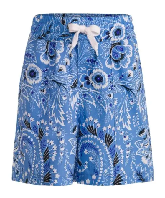 Etro Floral-print Shorts