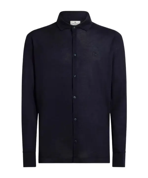 Etro Cashmere Silk Embroidered Cardigan