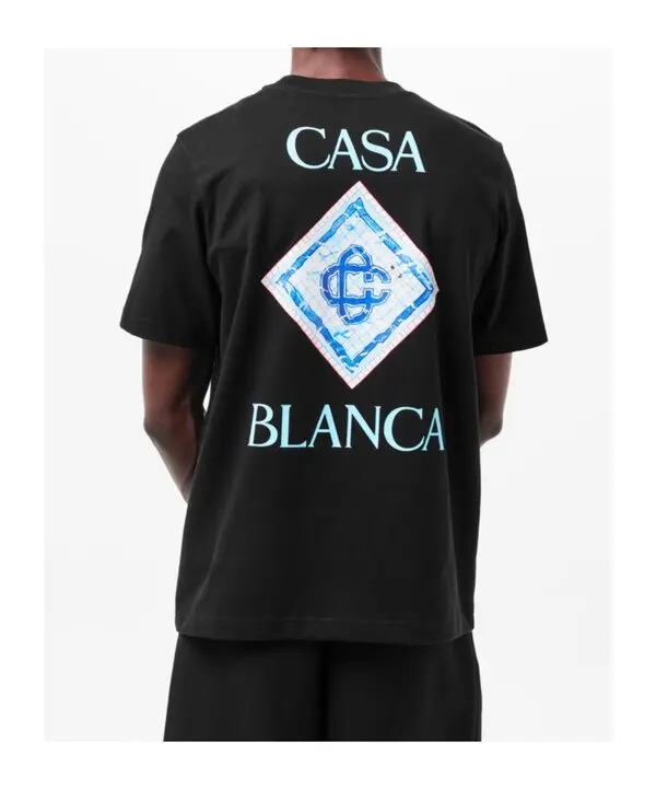 Casablanca Logo Crew Neck T-shirt