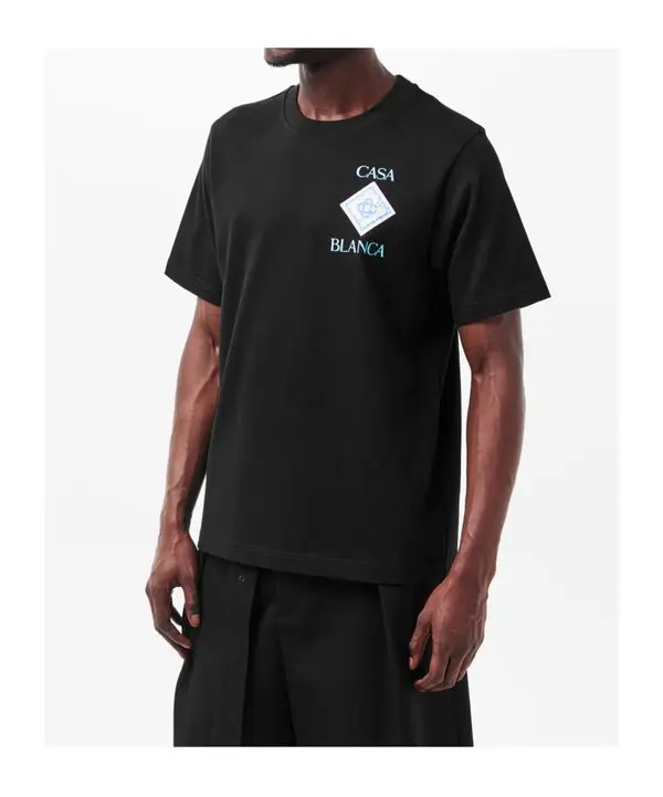 Casablanca Logo Crew Neck T-shirt