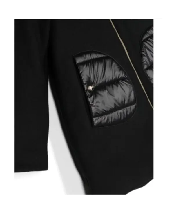 Herno Logo Plaque Hooded Coat