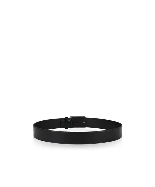 Polo Ralph Lauren Plaque Buckle Leather Belt