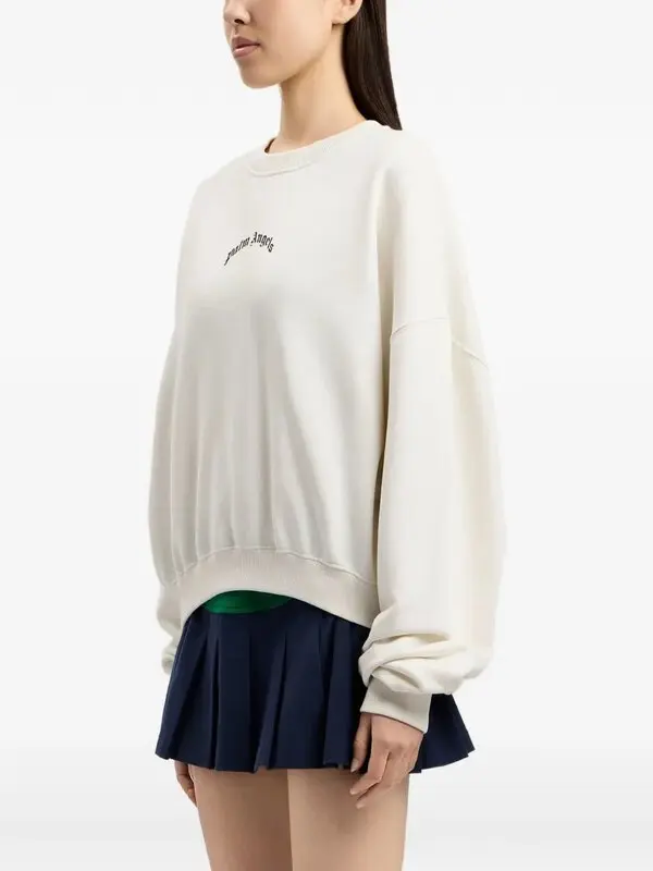 Palm Angels Logo Print Sweatshirt