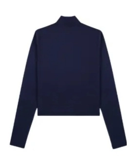 SPORTY  RICH Sporty & Rich Zip-up Jacket With Mock Neck