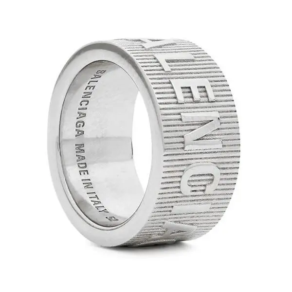 Balenciaga Striped Ring