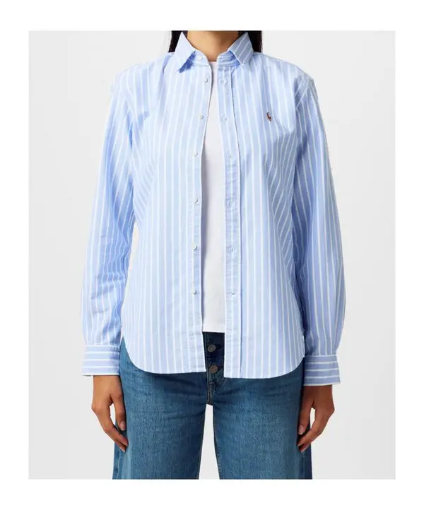 Polo Ralph Lauren Charlotte Stripe Oxford Button-up Shirt