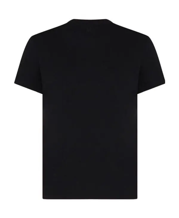 AMI Paris Logo Short-sleeved T-shirt - Black