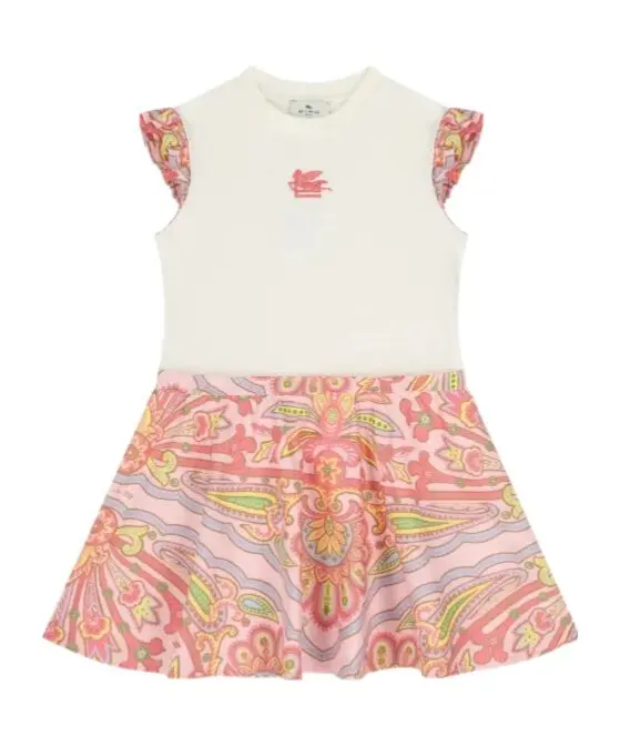 Etro Paisley Print Ruffled Dress