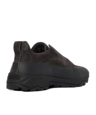Zegna Triple Stitch Monte Low-top Sneakers - Black