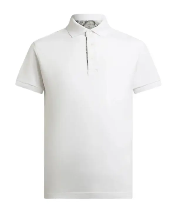 Etro Pegasus Pattern Polo Shirt