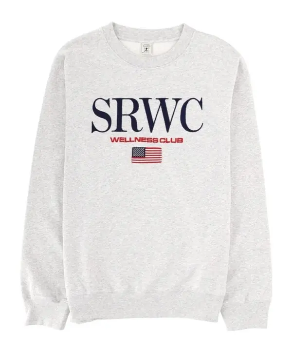 SPORTY  RICH Embroidered-logo Sweatshirt