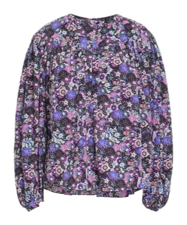Isabel Marant Étoile Printed Crepe Blouse