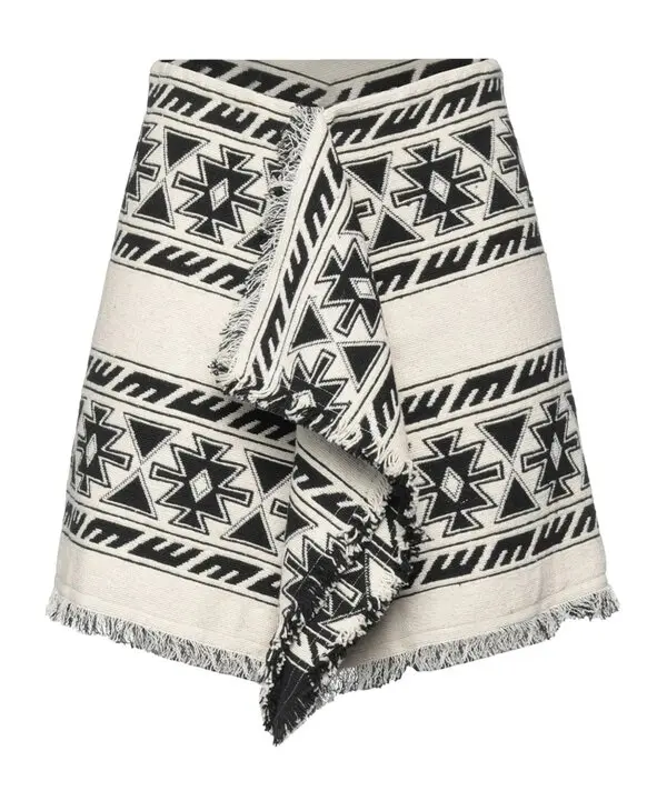 Isabel Marant Étoile Colorful Asymmetrical Skirt