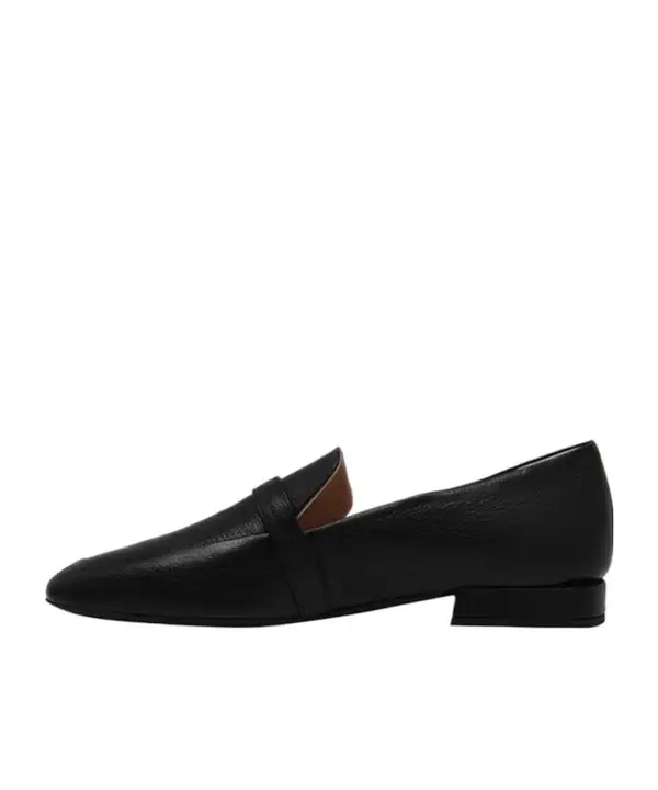 Prada Brushed Leather Loafers