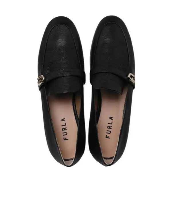 Prada Brushed Leather Loafers