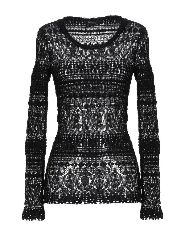 Isabel Marant Étoile Solid Color Lace Top