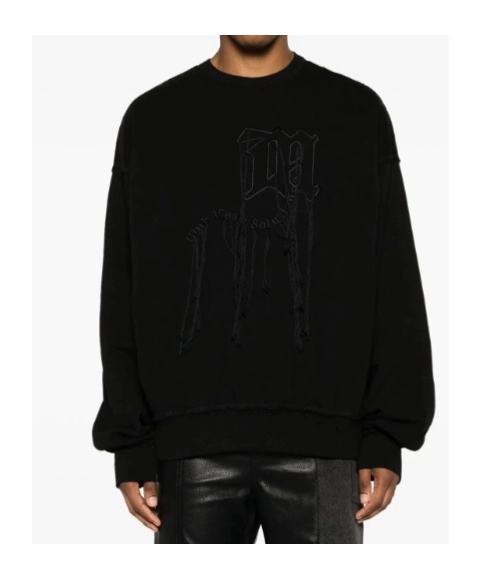MISBHV Cws2 Fringed Detail Crewneck Sweatshirt