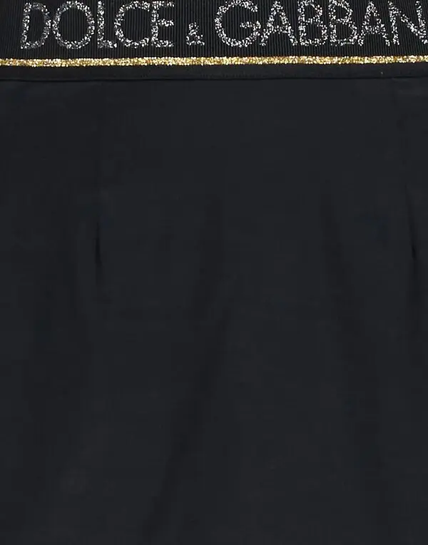 Dolce & Gabbana Midi Skirt With Lace Trim