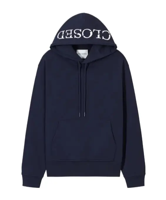 Closed Logo-print Hoodie - Black