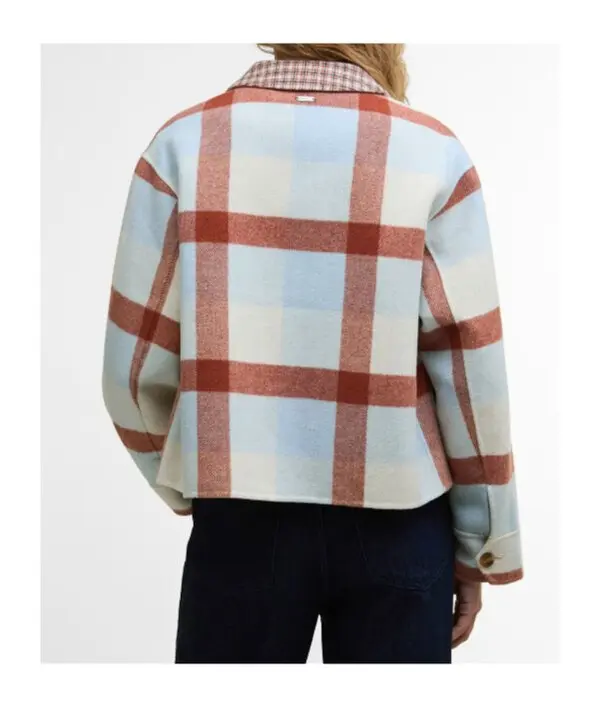 Barbour Plaid Long Sleeve Jacket