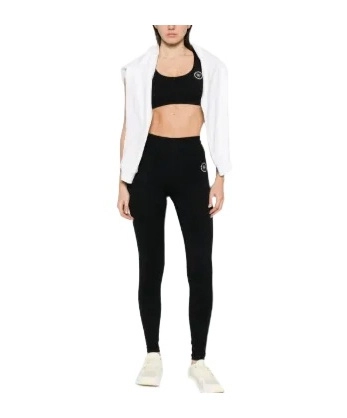SPORTY  RICH High-waist Logo Leggings