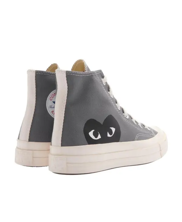 Play Comme Des Garcon Logo High-top Sneakers