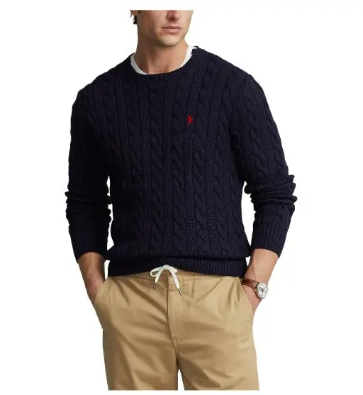 Polo Ralph Lauren Round Neck Long Sleeve Sweater