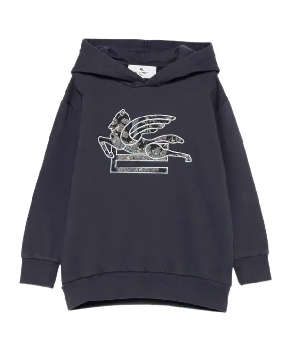 Etro Pegasus Embroidered Hoodie