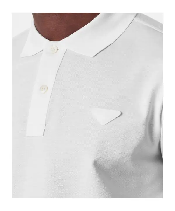 Prada Logo Polo Shirt