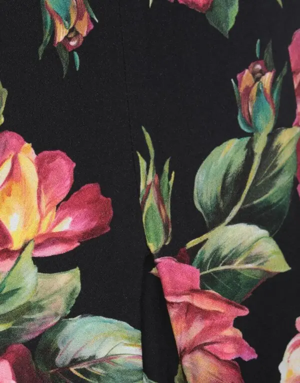 Dolce & Gabbana Floral Print Midi Skirt