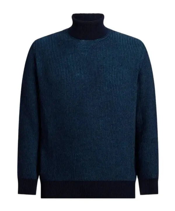 Etro Ribbed Turtleneck Sweater