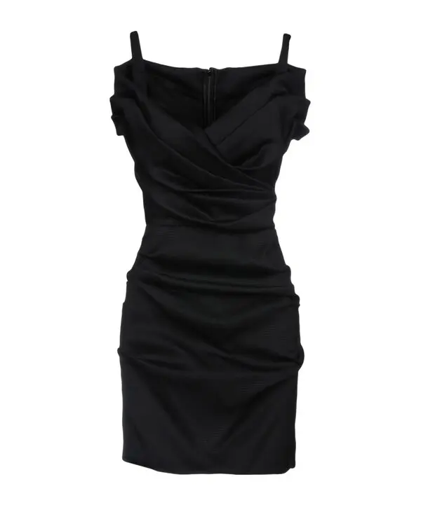 Dolce & Gabbana Deep V-neck Sleeveless Dress