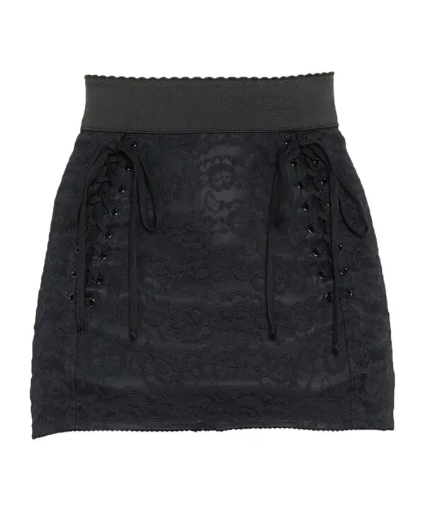 Dolce & Gabbana Lace Bodycon Skirt