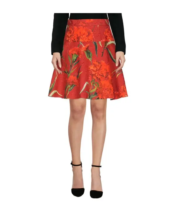 Dolce & Gabbana Floral Print Mini Skirt