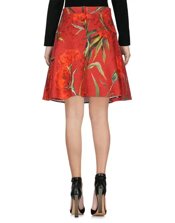 Dolce & Gabbana Floral Print Mini Skirt