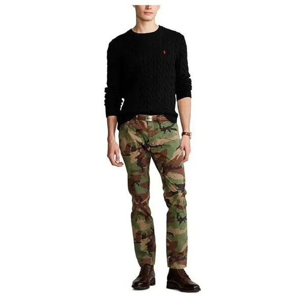 Polo Ralph Lauren Cable Knit Crewneck Sweater