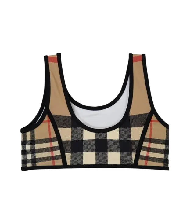 Burberry Checked Bikini