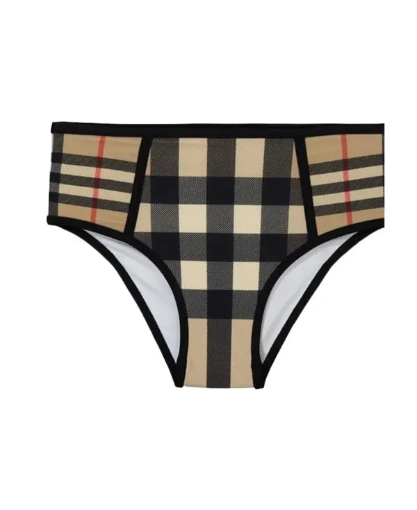 Burberry Checked Bikini