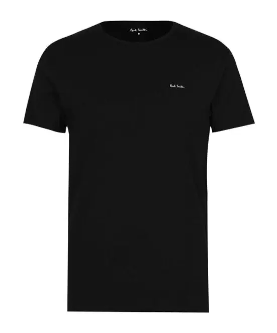 Paul Smith Logo Crew Neck T-shirt - Black