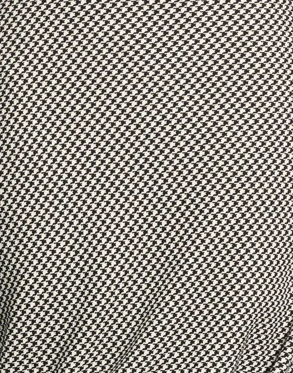 Balenciaga Houndstooth Flannel Midi Skirt