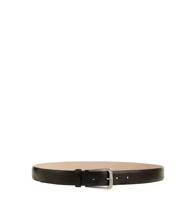 Brunello Cucinelli Leather Belt - Black