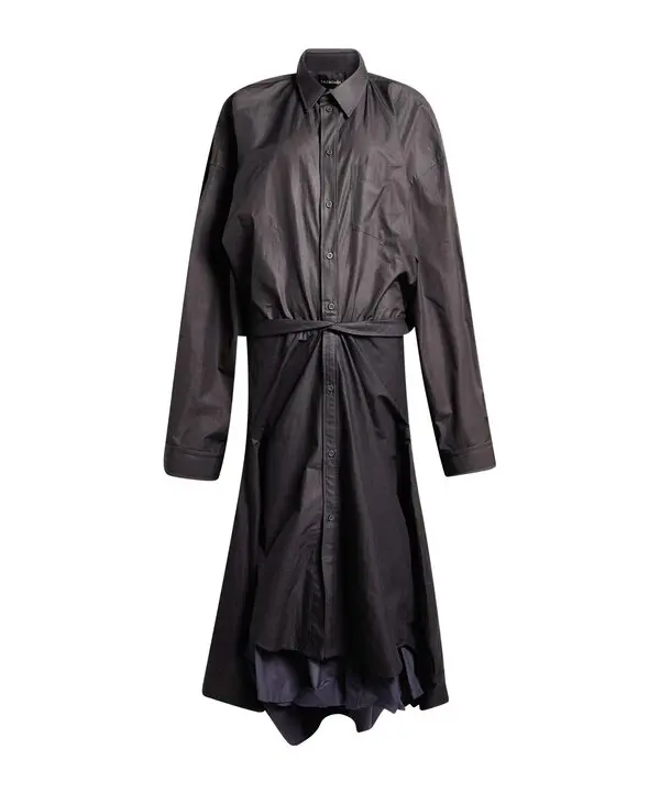 Balenciaga Embellished Shirt Dress - No