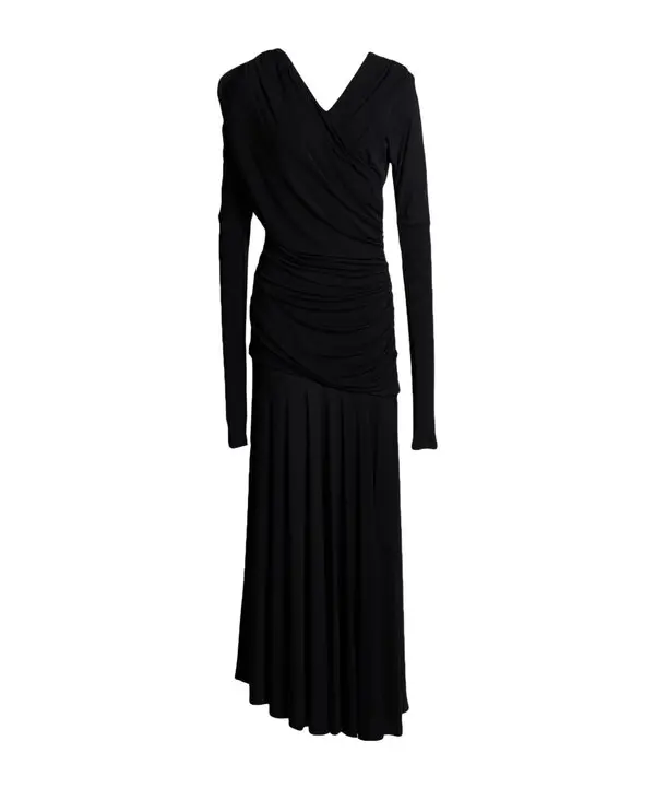 GANNI Long-sleeve Maxi Dress