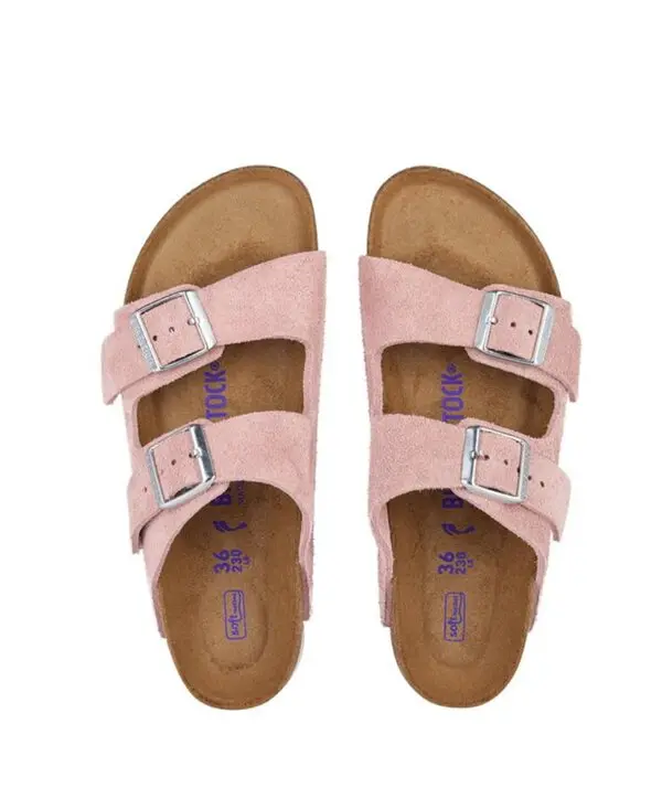 BIRKENSTOCK Logo Slippers