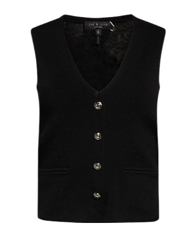Rag & Bone Knitted Waistcoat