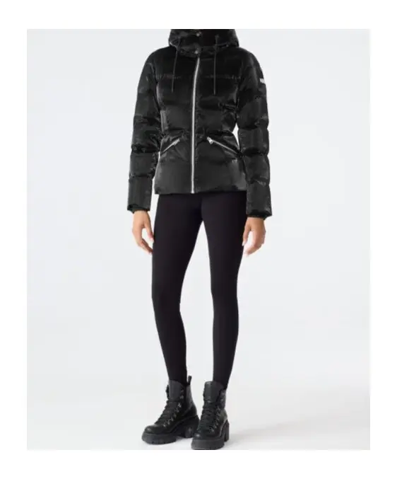 Mackage Long Sleeved Quilted Hooded Jacket